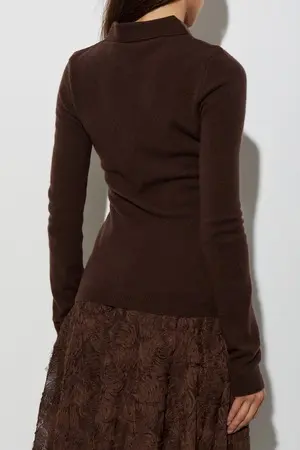 ROTATE BY BIRGER CHRISTENSEN Wool Cardigan