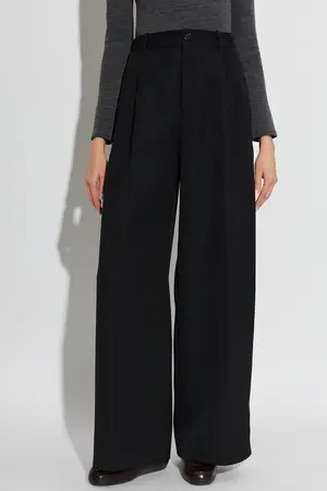 JIL SANDER Wool Gabardine Trousers