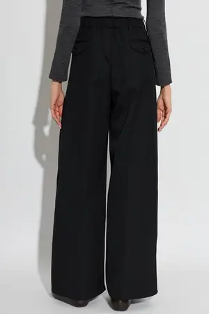 JIL SANDER Wool Gabardine Trousers