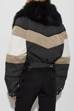 Dsquared2 Jacket Made Of Mixed Materials
