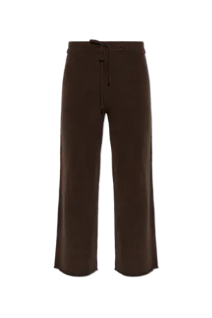 American Vintage Wide-leg Trousers - Brown