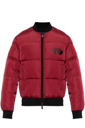 Dsquared2 Puffer Bomber Jacket - Red