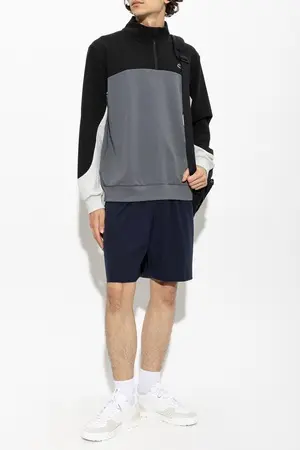 Lacoste Sweatshirt With Logo And Half-zip