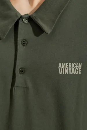 American Vintage Oversize Polo Shirt