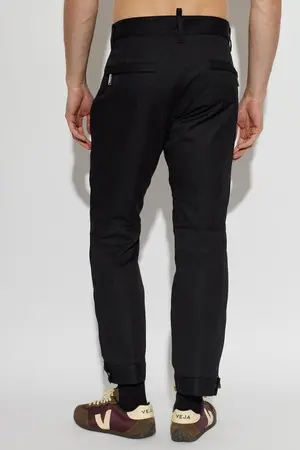 Dsquared2 Trousers With Contrast Stitching