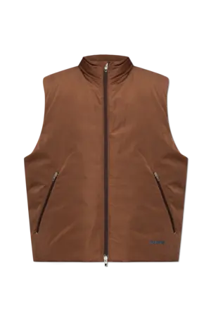 JIL SANDER Insulated Vest - Brown