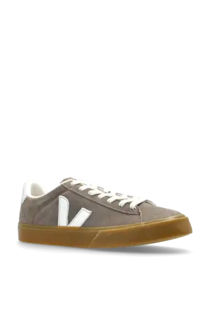 VEJA Campo Low Top Sneakers With Suede Accents - Brown