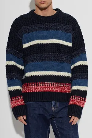 Dsquared2 Striped Knit Sweater