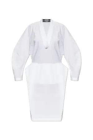 Jacquemus Loose Dress With Rounded Sleeves