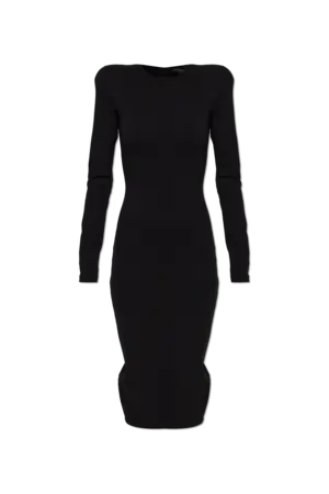 Dsquared2 Dress With Sewn-in Shoulder Pads - Black
