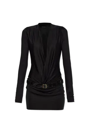 Dsquared2 Viscose Belted Dress