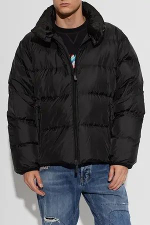 Dsquared2 Down Jacket With Quilted Initials