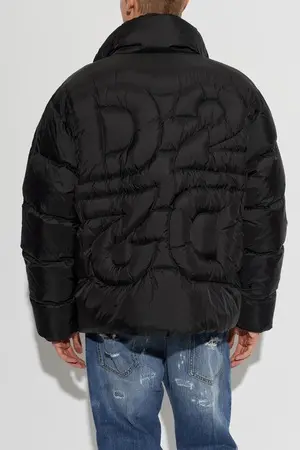 Dsquared2 Down Jacket With Quilted Initials