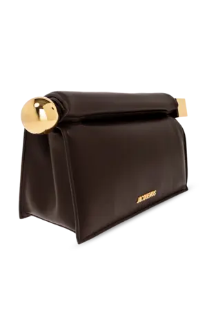 Jacquemus La Pochette Ron' Leather Clutch