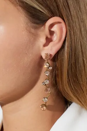 FORTE_FORTE Earrings With Shimmering Crystals
