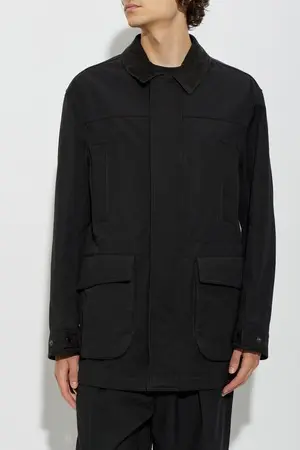TOM FORD Jacket With A Leather Collar