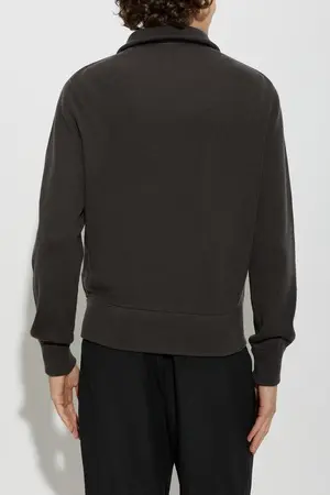 TOM FORD Wool Cardigan With Quilted Down Front