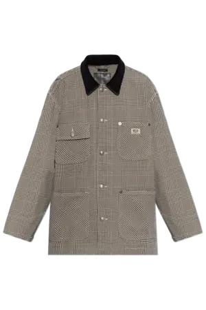 R13 Appliquéd Logo Cotton Jacket