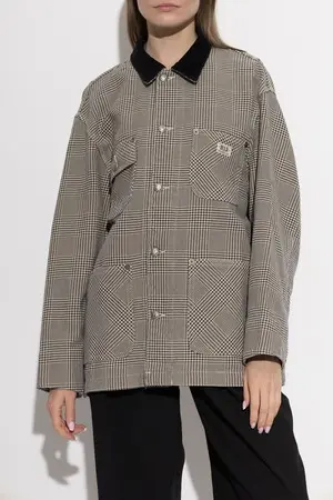 R13 Appliquéd Logo Cotton Jacket