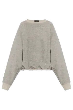 R13 New York" Oversize Sweatshirt - Grey