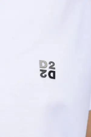 Dsquared2 T-shirt With Logo Appliqu