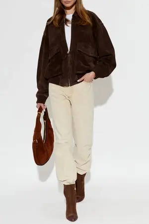 ODISSI Suede Heeled Ankle Boots