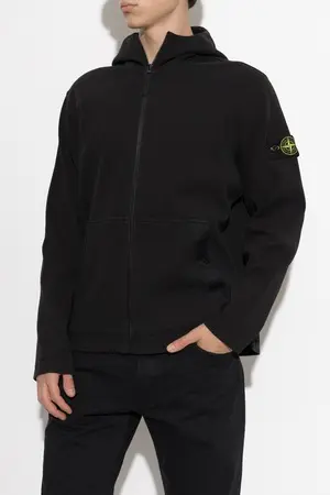 Stone Island Sweatshirt With Logo Patch