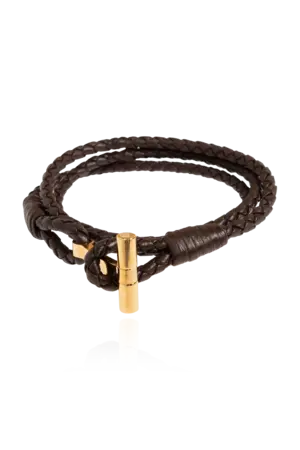 TOM FORD Leather Bracelet - Brown