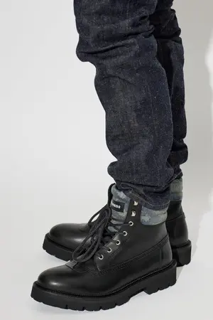Dsquared2 Monogram" Leather Shoes