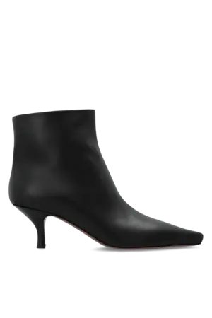 Paris Texas Rose’ Heeled Ankle Boots