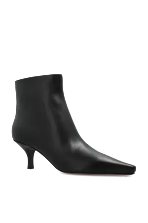Paris Texas Rose’ Heeled Ankle Boots