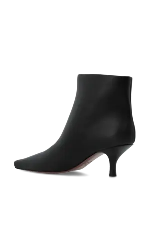 Paris Texas Rose’ Heeled Ankle Boots
