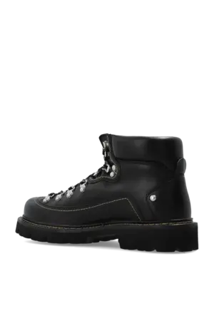 Dsquared2 Canadian" Leather Ankle Boots