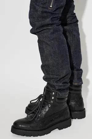 Dsquared2 Leather Shoes " Monogram
