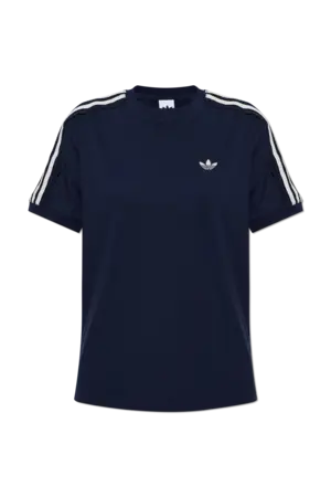 ADIDAS ORIGINALS Embroidered Logo T-shirt - Navy Blue