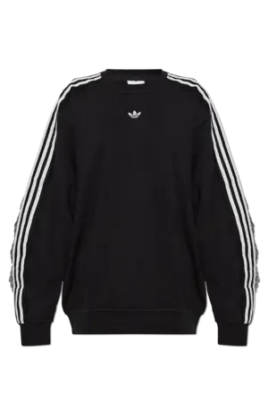 ADIDAS ORIGINALS Sweatshirt With Embroidered Logo And Lace Trim
