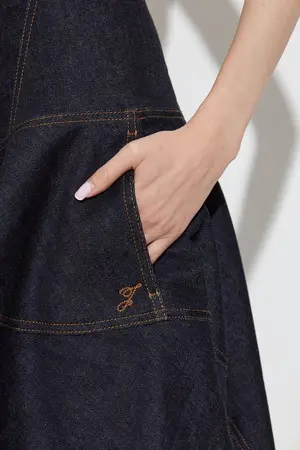 Jacquemus De-nimes Pina’ Denim Dress