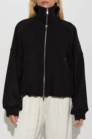 Moose Knuckles Wool Jacket With Patch