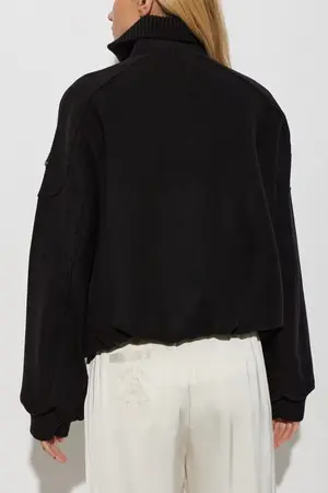 Moose Knuckles Wool Jacket With Patch