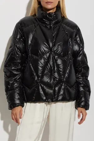 Moose Knuckles Quilted Jacket With Patch