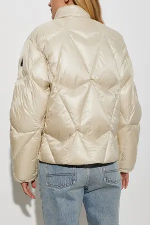 Moose Knuckles Quilted Jacket With Patch