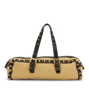 FWRD RENEW Fendi Studded Selleria Handbag