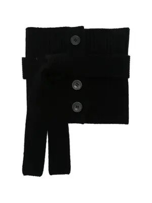 Dries Van Noten Scarf Cashmere "merlin - Black