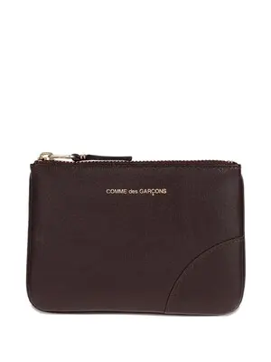 Comme Des Garçons Wallet Leather "classic Line - Brown
