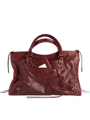 Balenciaga Le City Medium Bag - Red