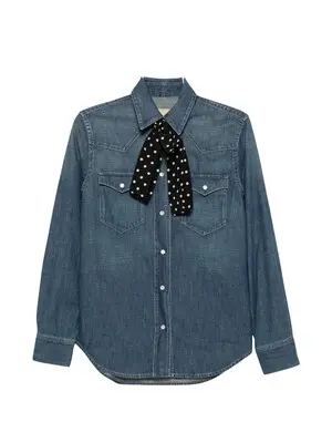 Valentino Garavani Denim Shirt - Blue