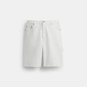 COACH OUTLET Denim Shorts - White