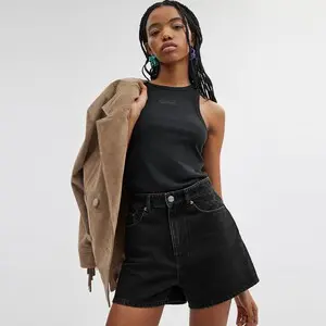 COACH OUTLET Denim Shorts In Organic Cotton