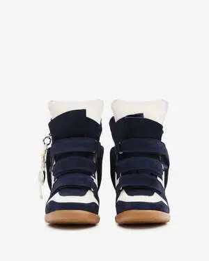 Isabel Marant Étoile Bekett Ring Sneakers - Navy-ecru