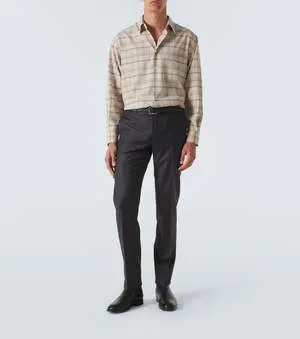 SLOWEAR Virgin Wool Tapered Pants